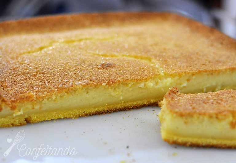 Bombocado de Fubá - simples e delicioso - CONFEITANDO